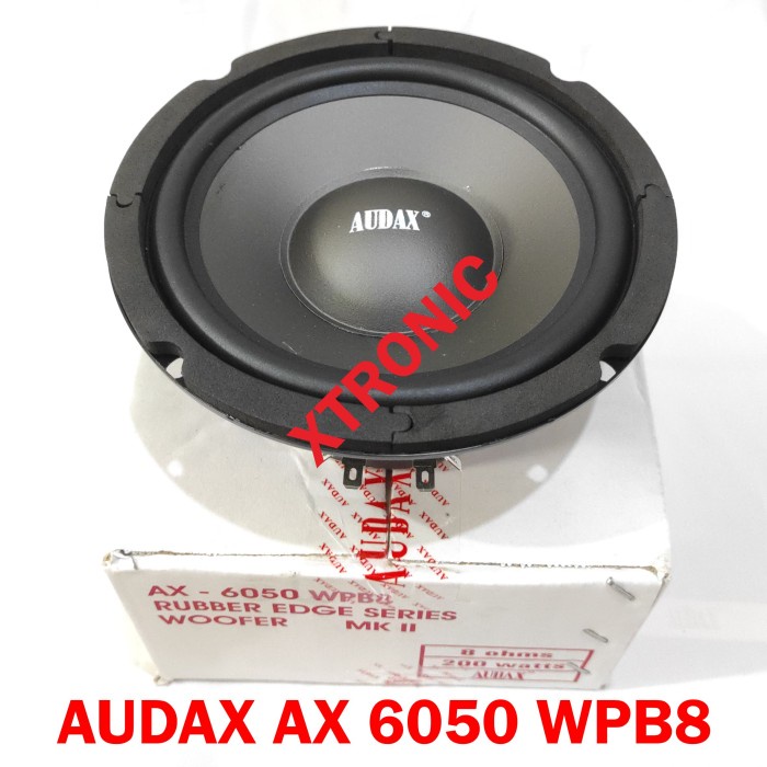 Jual AX-6050 WPB8 Speaker Audax 6inch 6 inch W Woofer Wofer AX6050 ORI ...