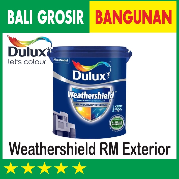 Jual 20 L DULUX WEATHERSHIELD CAT TEMBOK EXTERIOR 2290 M BRILLIANT ...