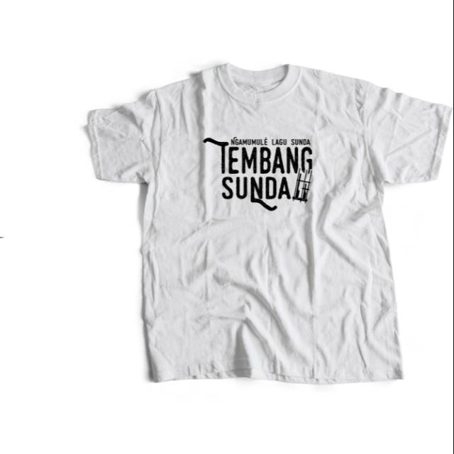 Jual Kaos Sunda Tembang Sunda Putih | Shopee Indonesia