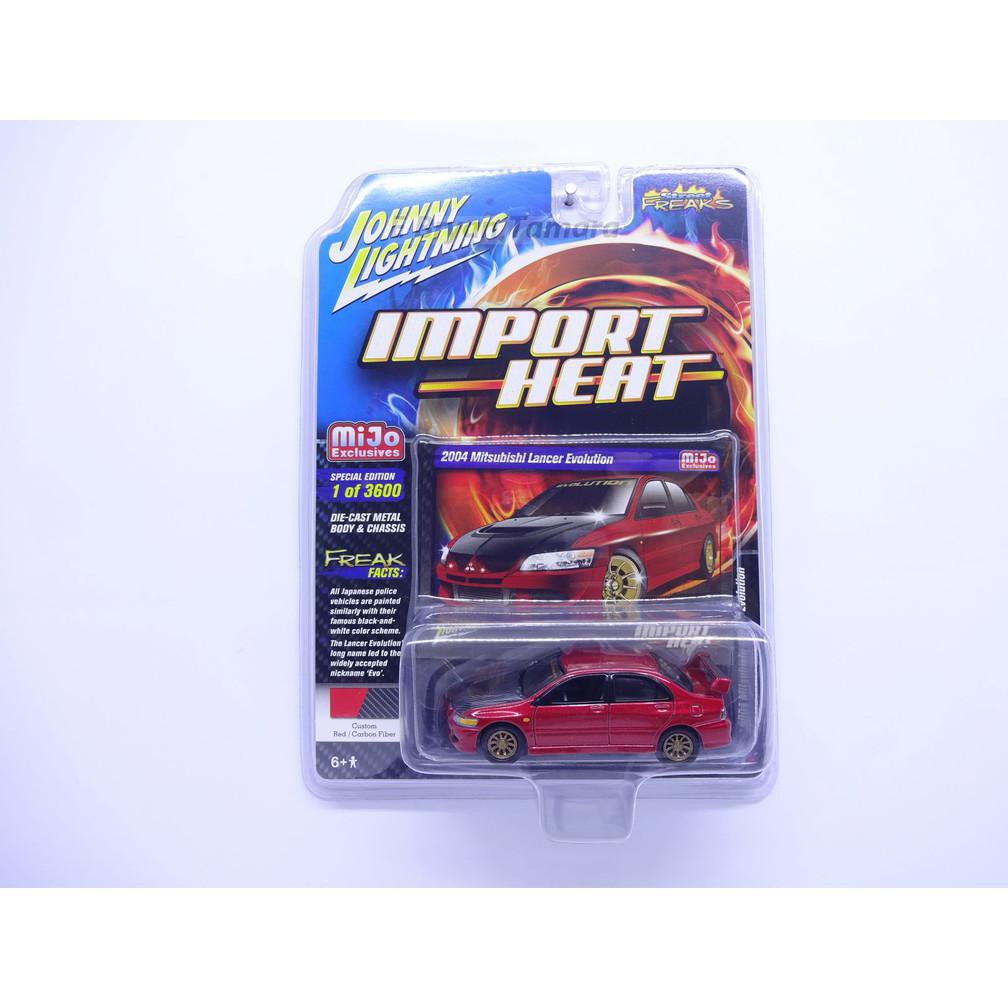 Jual ( BISA COD ) Johnny Lightning IMPORT HEAT - 2004 Mitsubishi Lancer ...