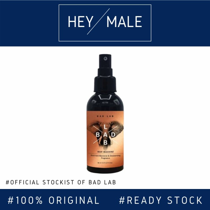 Jual BAD LAB War Machine Deodorant + Fragrance | Shopee Indonesia