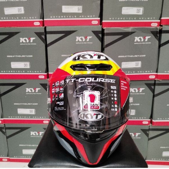 Jual KYT TT COURSE FLUX JAUME MASIA 2019 REP | Shopee Indonesia