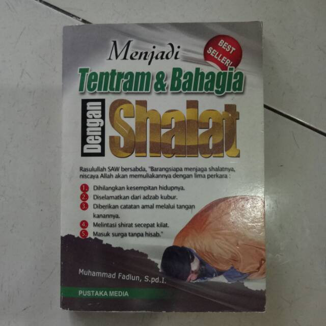 Jual Original buku menjadi tentram dan bahagia dengan salat | Shopee ...