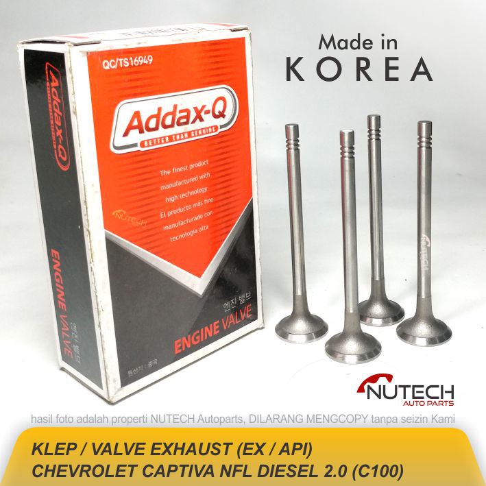 Jual Klep Valve Api Exhaust Ex Buang Out Chevrolet Captiva NFL Diesel ...