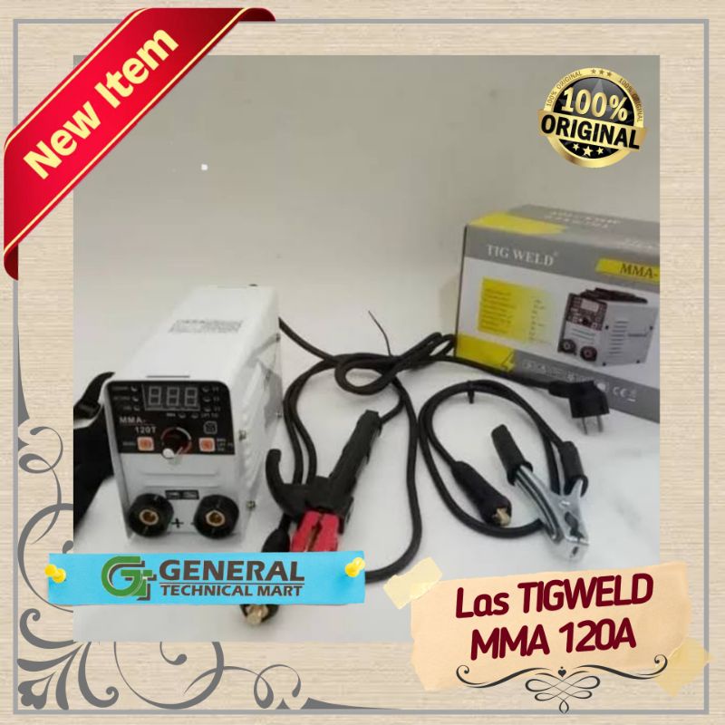 Jual Mesin Las TIGWELD MMA 120A TIG MMAi welding machine TIGi VRD MMA ...
