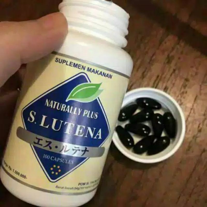 Jual Slutena - Super Lutena - Lutein Naturally Plus Original | Shopee ...