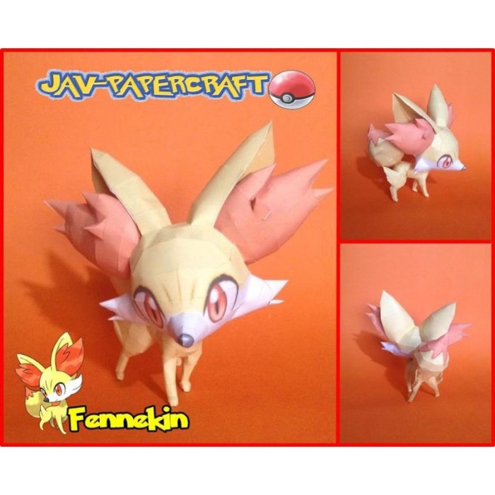 Jual Pokemon Fennekin Papercraft | Shopee Indonesia