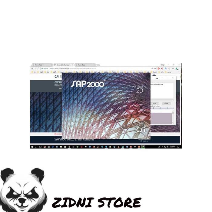 Jual SOFTWARE APLIKASI SWA468 FULL VERSION CSI SAP2000 ULTIMATE V20 ...