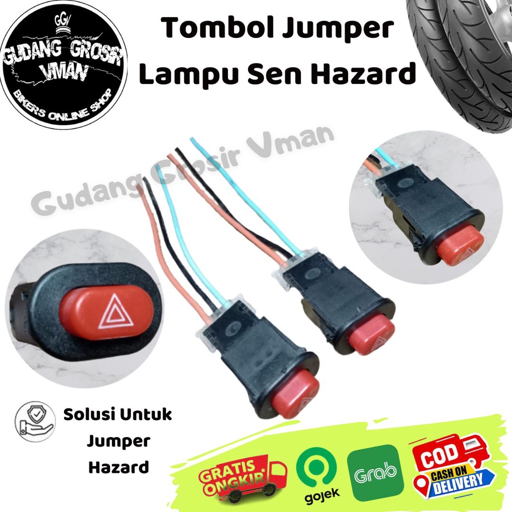 Jual Tombol Hazard Saklar Hazard Saklar Jumper Sen Hazard Universal ...