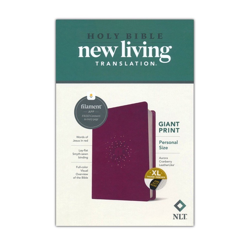 Jual Nlt Personal Size Giant Print Bible Filament Enabled Edition