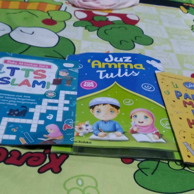 Jual Panduan menulis huruf hijaiyah|tts islami|juz amma tulis | Shopee ...