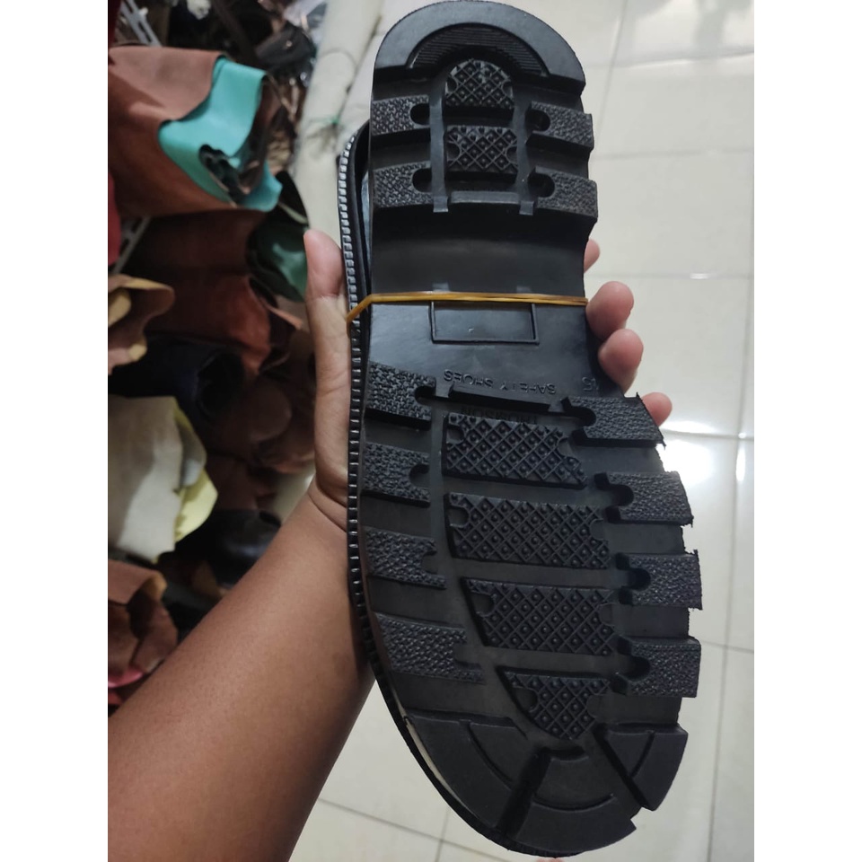 Jual SOL TAPAK SEPATU SAFETY KARET KING CHEETAH LJ305 | Shopee Indonesia