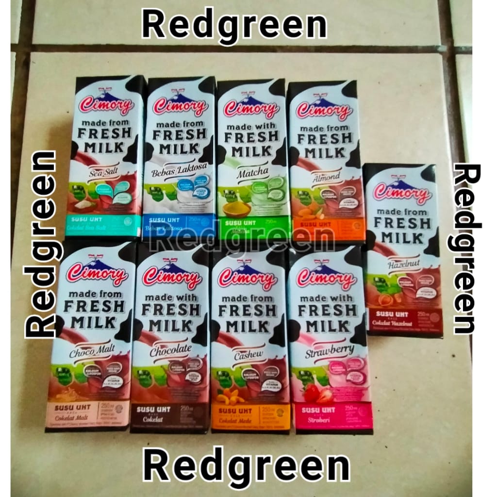 Jual Susu Uht Cimory 250m fresh milk matcha hazel seasalt almond cashew ...