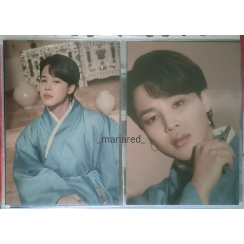 Jual BTS Jimin Official Photobook Postcard Dalmajung | Shopee Indonesia