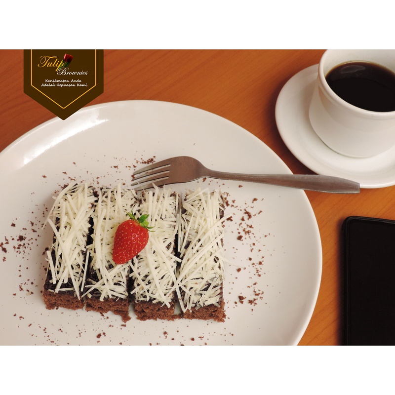 Jual Tulip Brownies Panggang Topping Keju (Kemasan Mika) | Shopee Indonesia