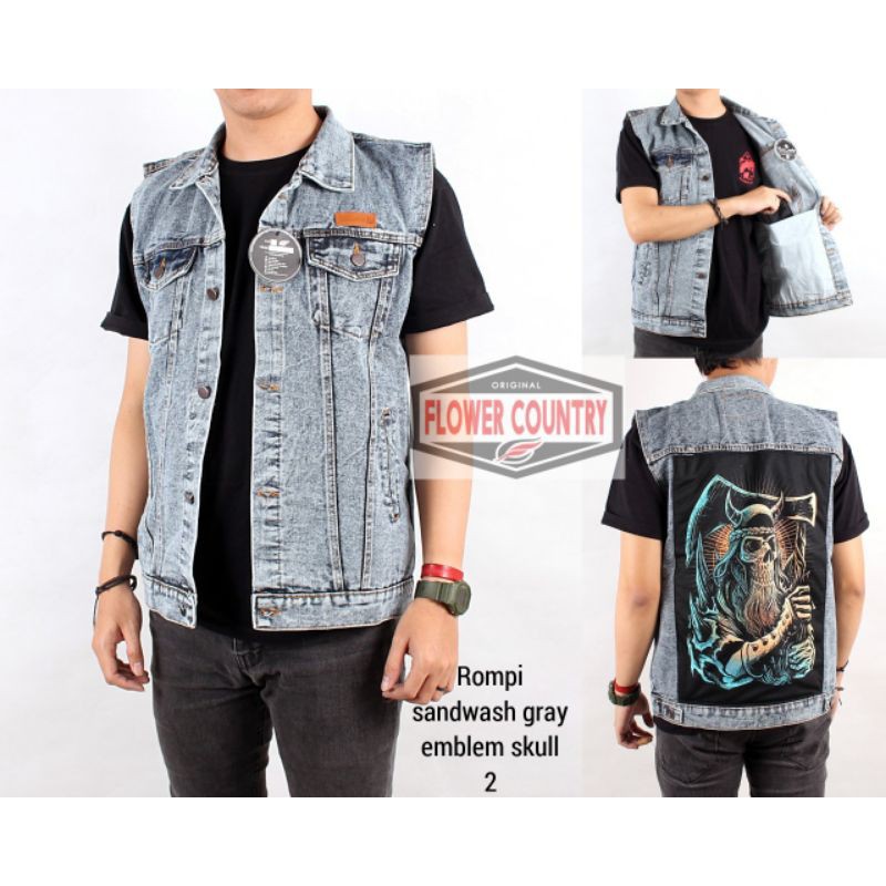 Jual ROMPI JEANS PRINTING- ROMPI JEANS MOTIF - ROMPI BIKERS - ROMPI ...