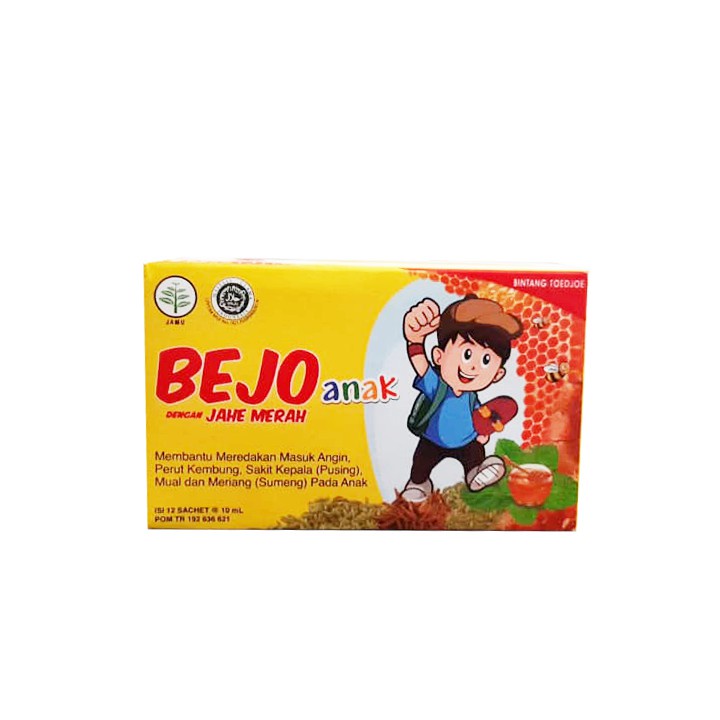 Jual BEJO ANAK DENGAN JAHE MERAH DOS ISI 12 SACHET | Shopee Indonesia