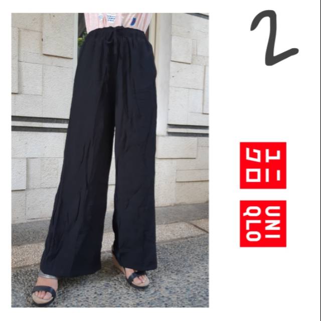 Jual UNQ Plain Cullotes Pant. | Shopee Indonesia