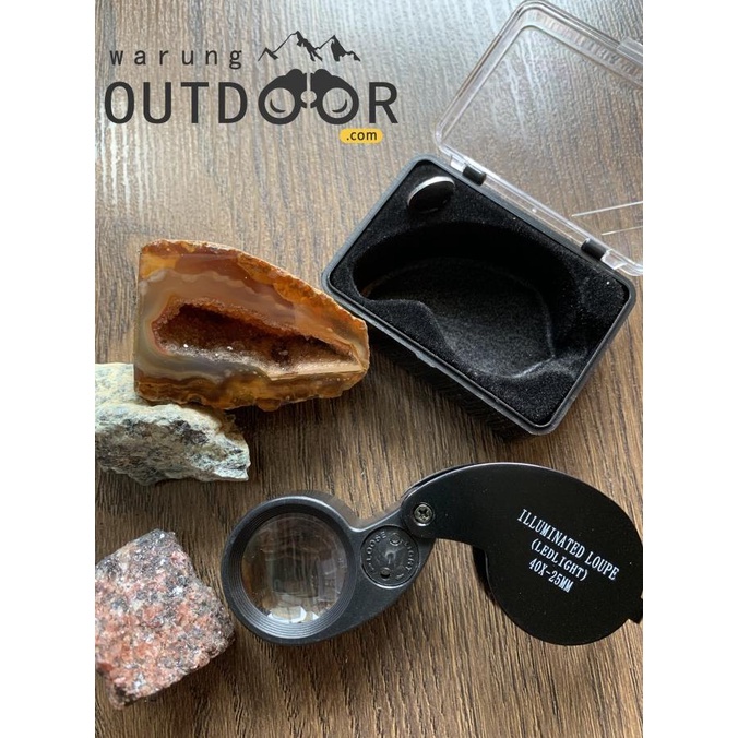 Jual Lup Kaca Pembesar ILLUMINATED LOUPE 40X | Shopee Indonesia
