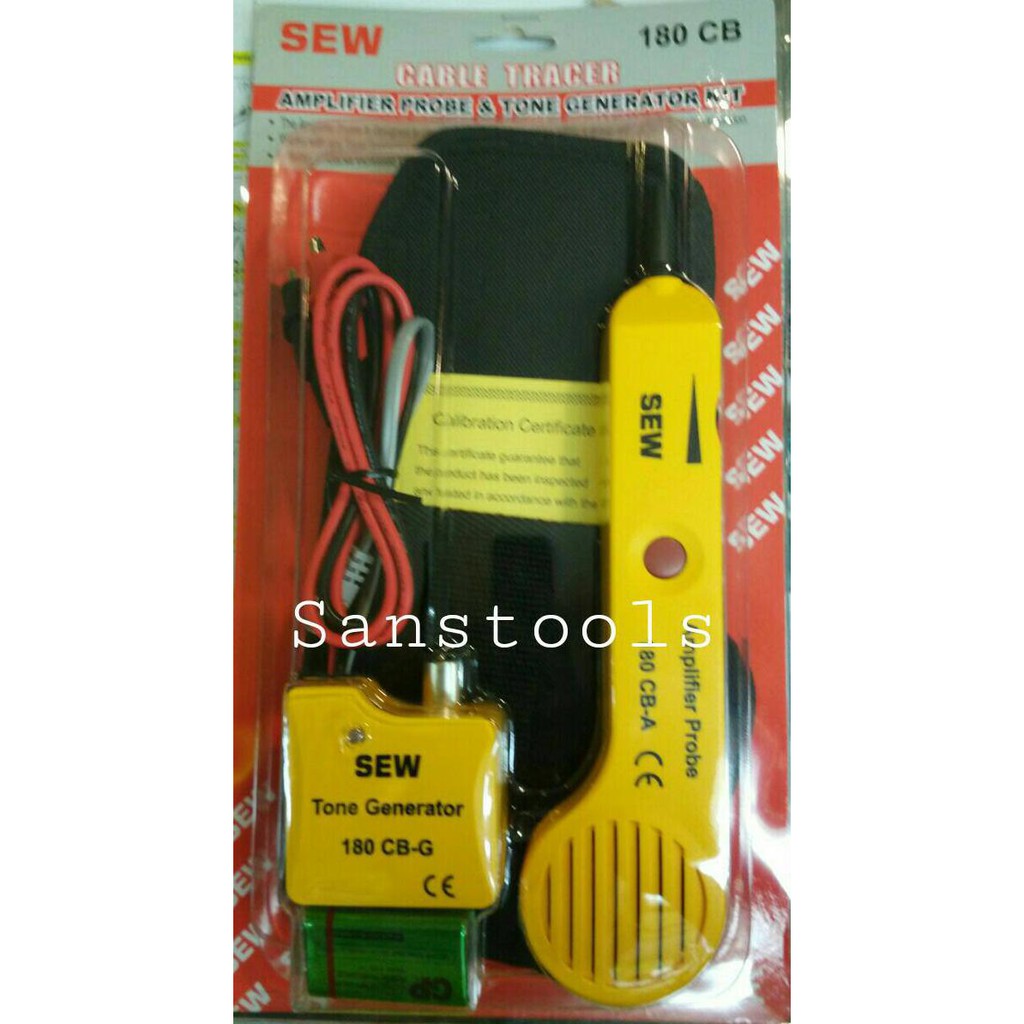 Jual cable tracer / amplifier probe / tone generator kit SEW | Shopee ...