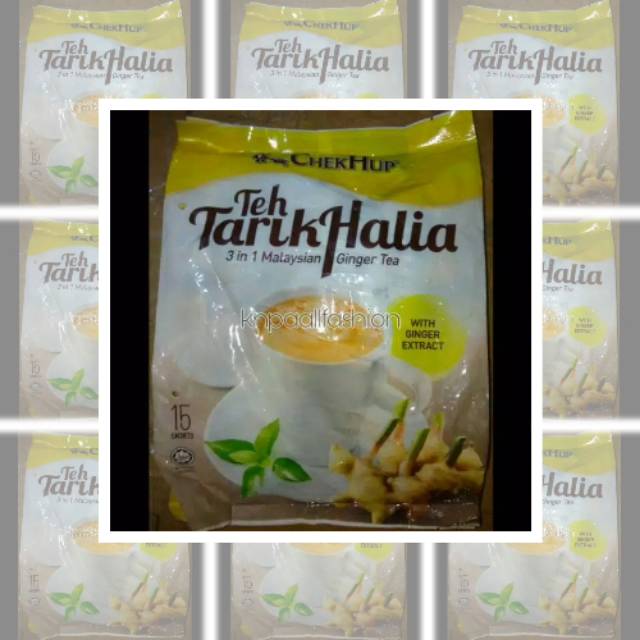 Jual Chek Hup Teh Tarik Halia 3in1 Malaysian Ginger Tea 12sachetx40g ...