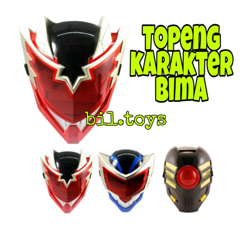 Jual TOPENG BIMA S MAINAN ANAK TOPENG BIMA S TEBAL MURAH BIMA MASK ...