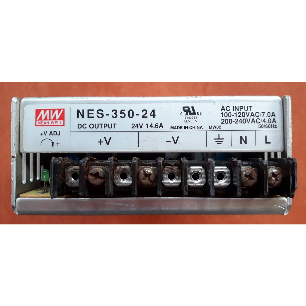 Jual Power Supply Switching PSU Mean Well Meanwell NES-350-24 24 Volt ...