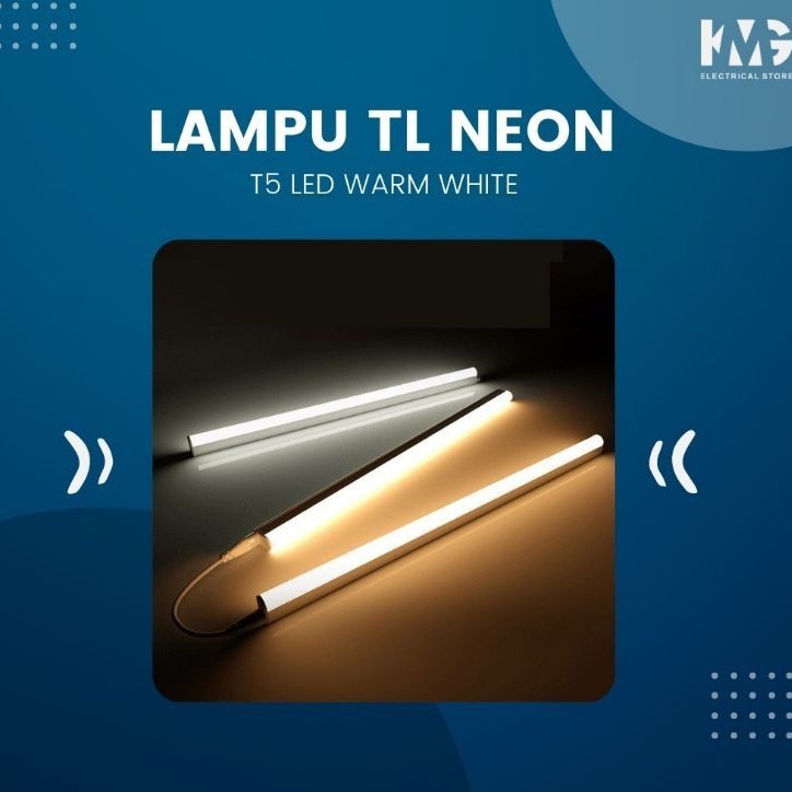 Jual LAMPU TL NEON T5 LED WARM WHITE | Shopee Indonesia
