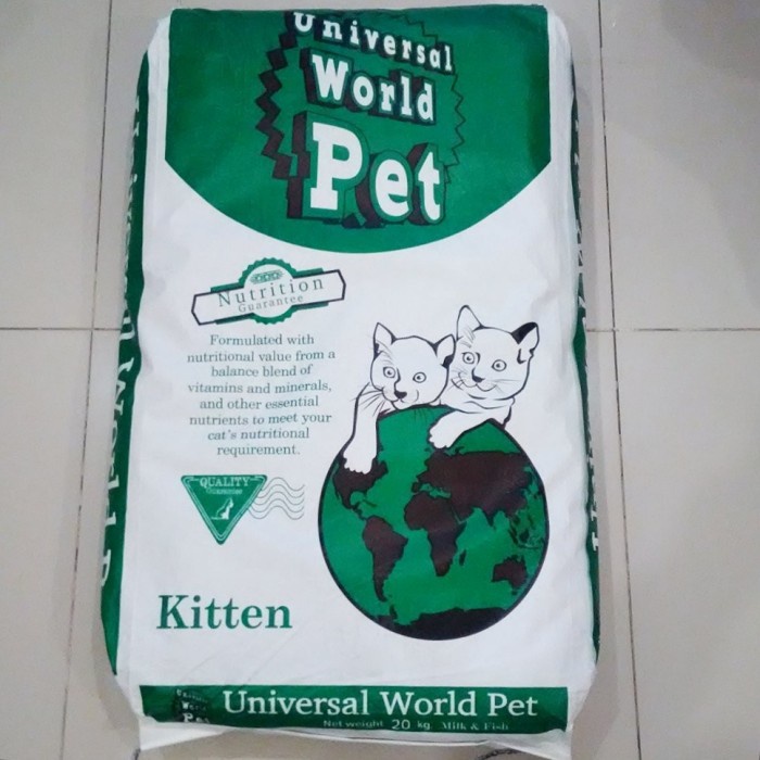Jual universal kitten 20kg Makanan anak kucing ( Grab sameday/Gojek ...
