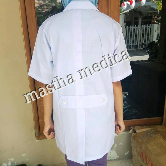 Jual Jas Lab Laboratorium lengan Pendek | Shopee Indonesia