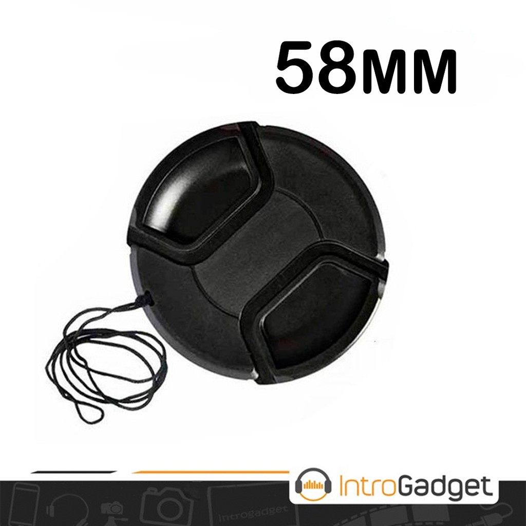 Jual Universal Lens Cap 58mm | Shopee Indonesia