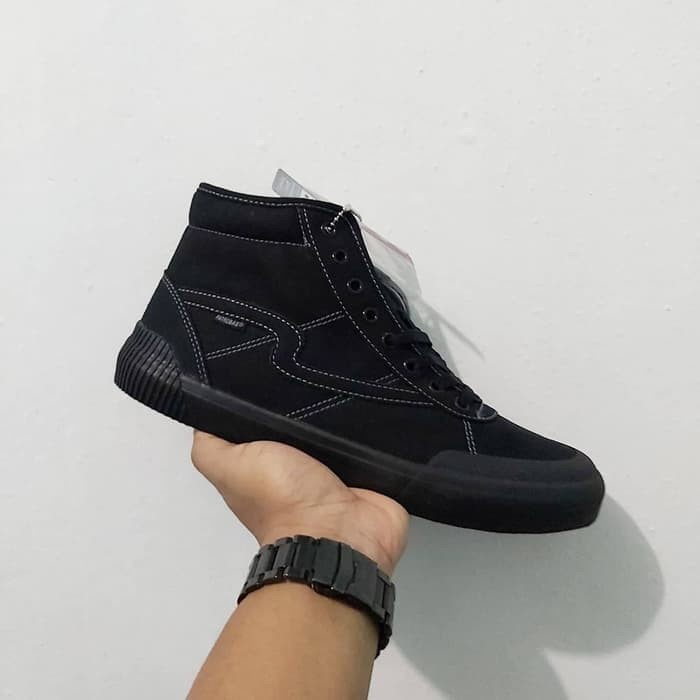 Jual t870thh Sepatu Patrobas Equip High All Black Full Black Original ...