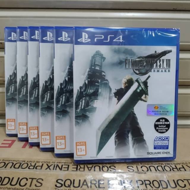 Jual kaset ps4 original final fantasy VII REMAKE | Shopee Indonesia