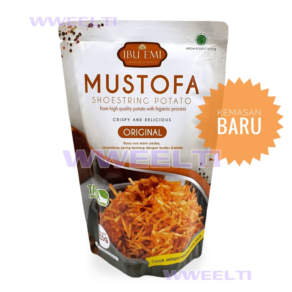 Jual Ibu Emi Mustofa Kering Kentang Shoestring Potato 100gr | Shopee ...