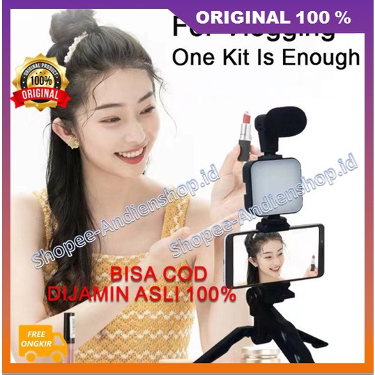 Jual Stand Content 1 Set Alat Praktis Pembuatan Konten Paket Vlog ...
