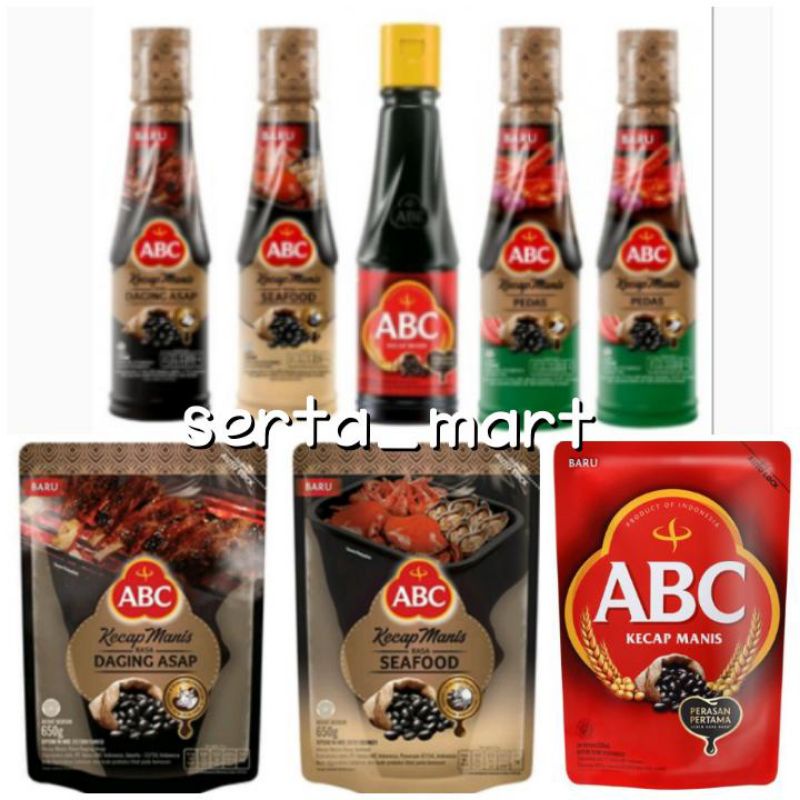 Jual ABC Kecap Manis / Pedas / Extra Pedas / Daging Asap Botol 135ml ...