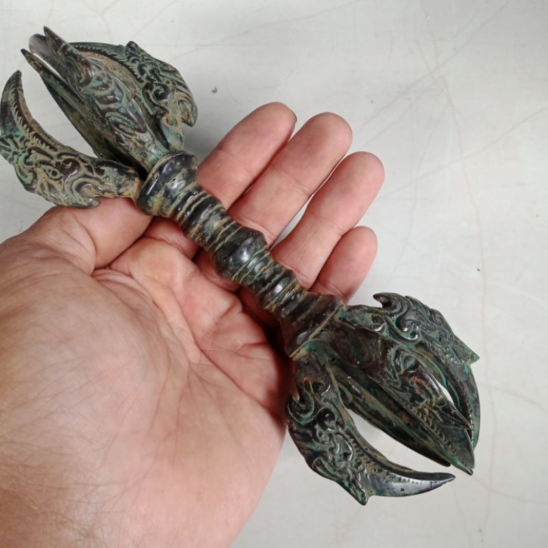 Jual bajra vajra pusaka dewa siwa hitam model kuno | Shopee Indonesia