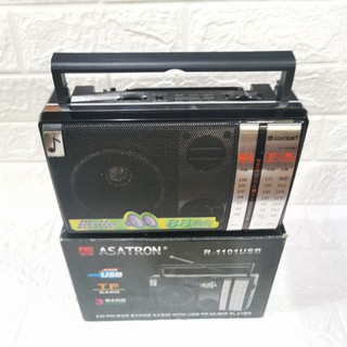 Jual ASATRON R 1101 USB RADIO AM FM SW 3 BANDS VINTAGE JADUL USB TF SD ...