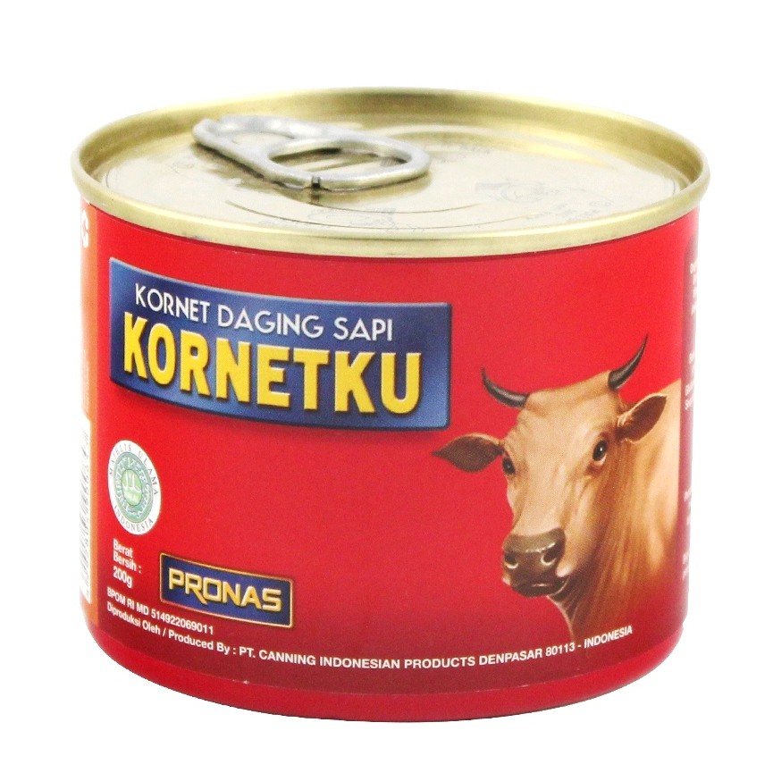 Jual PRONAS CORNED BEEF KORNETKU 200 GR | Shopee Indonesia