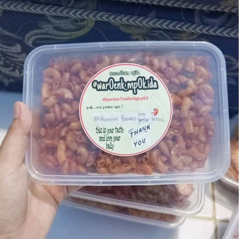 Jual makaroni bantet 750ml(225gr) | Shopee Indonesia