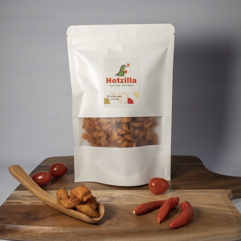 Jual Snack Premium Hotzilla Popia 3 Varian Rasa | Shopee Indonesia