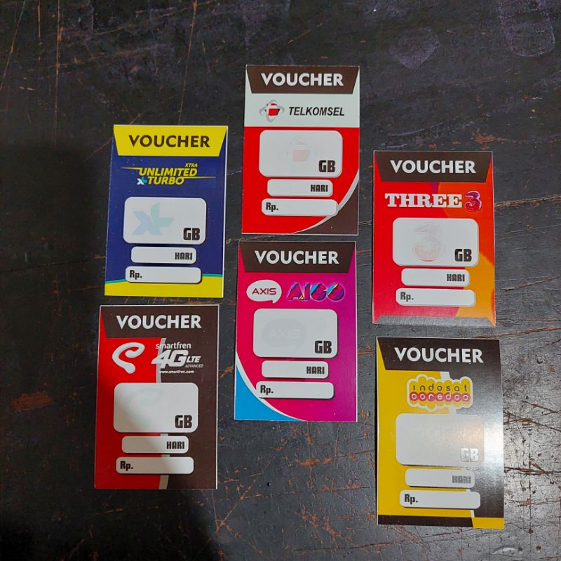 Jual LABEL HARGA UNTUK DISPLAY KONTER | Shopee Indonesia