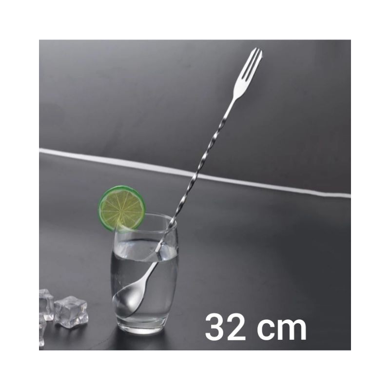 Jual sendok pengaduk cocktail / bar spoon | Shopee Indonesia