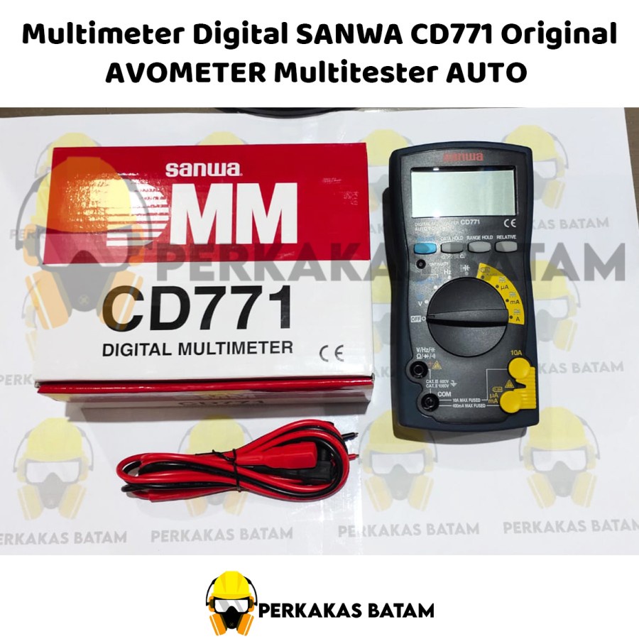 Jual Multi Tester Sanwa CD771 Sanwa CD 771 Multimeter Multitester ...