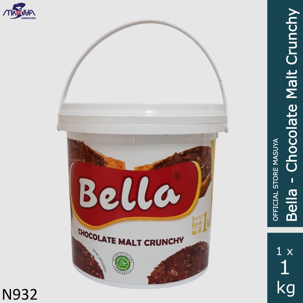 Jual Bella Pasta Chocolate Malt Crunchy 1 KG | Shopee Indonesia