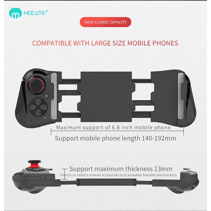 Jual MOCUTE 058 Bluetooth Gamepad Universal Game Controller Mobile ...