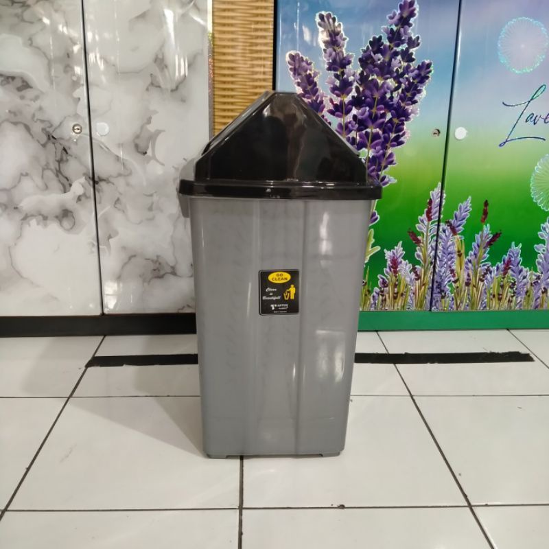 Jual Tempat Sampah MPW Silver Abu UK 5L 10L 15L 20L | Shopee Indonesia