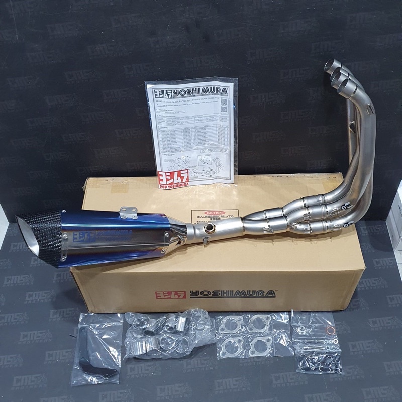 Jual Knalpot Yoshimura Hepta Force TSS Kawasaki ZX25R ZX25 Full System ...