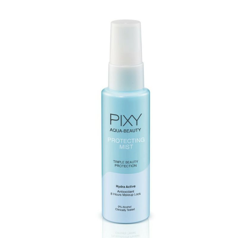 Jual pixy Aqua beuty protecting mist / penahan Make up | Shopee Indonesia