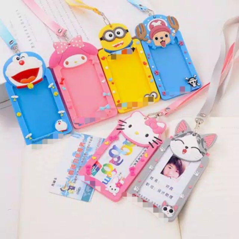 Jual TOKO1234. Name Tag Karakter Name Tag Motif ID Card Holder Name Tag ...